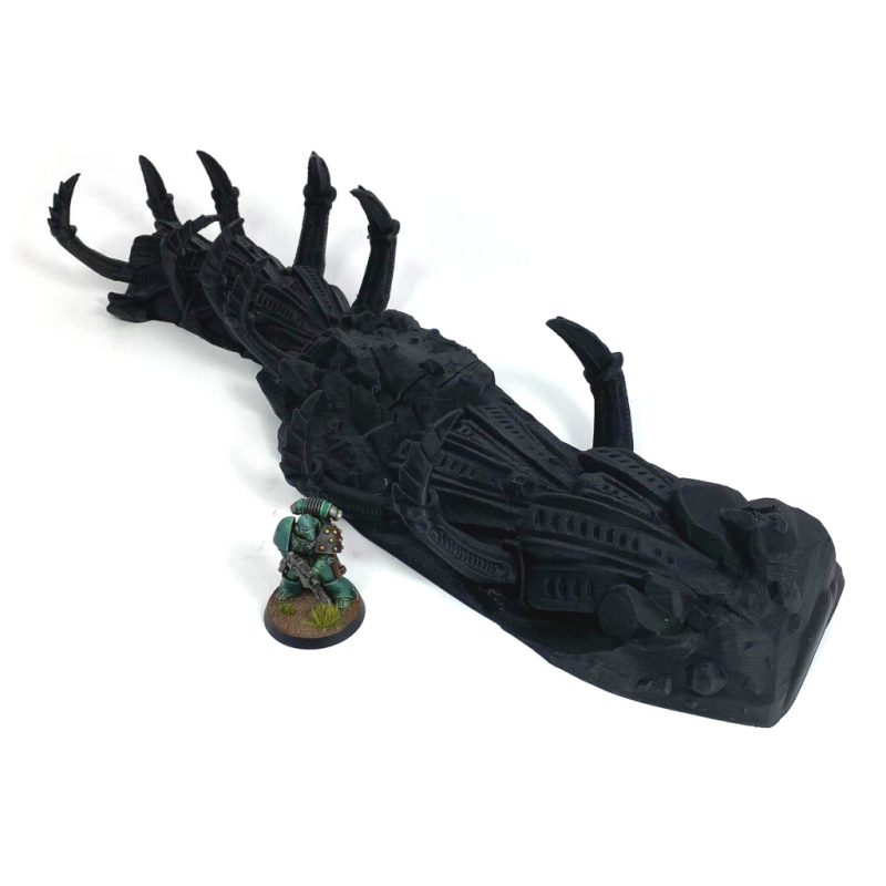 Txarli Factory Monster Corpse 2 Tyranid like Terrain 40k Stargrave Sci ...