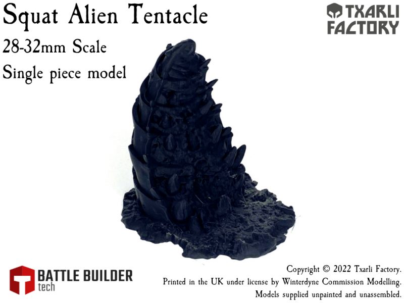 Txarli Factory Squat Tentacle Tyranid like Terrain 40k Stargrave Sci Fi ...